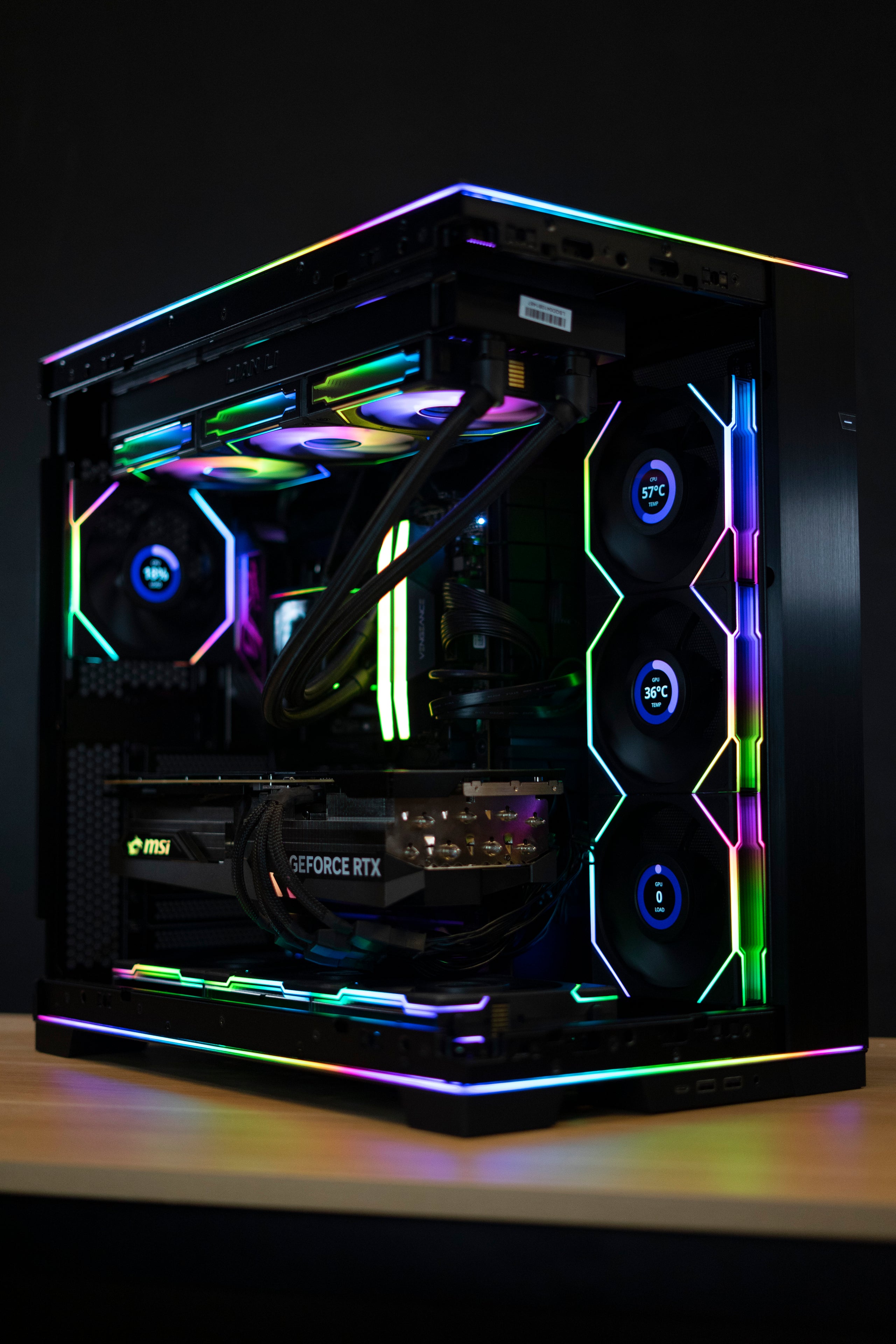 Lian Li O11 Dynamic EVO RGB Custom Desktop | Cactus Computers